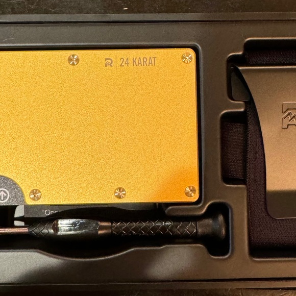 Ridge Wallet | Accessories | Ridge Wallet 24 Karat Gold | Poshmark